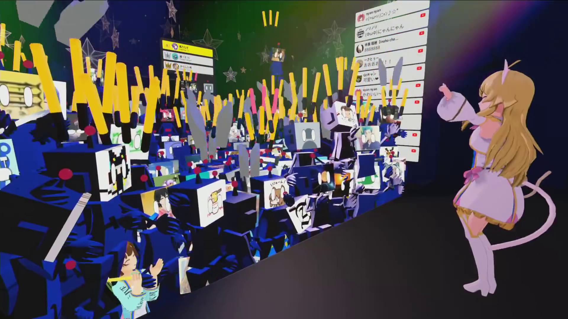 VTuberのファンの聖地？ 最大数千人が集まれるVR空間！（bouncy）
