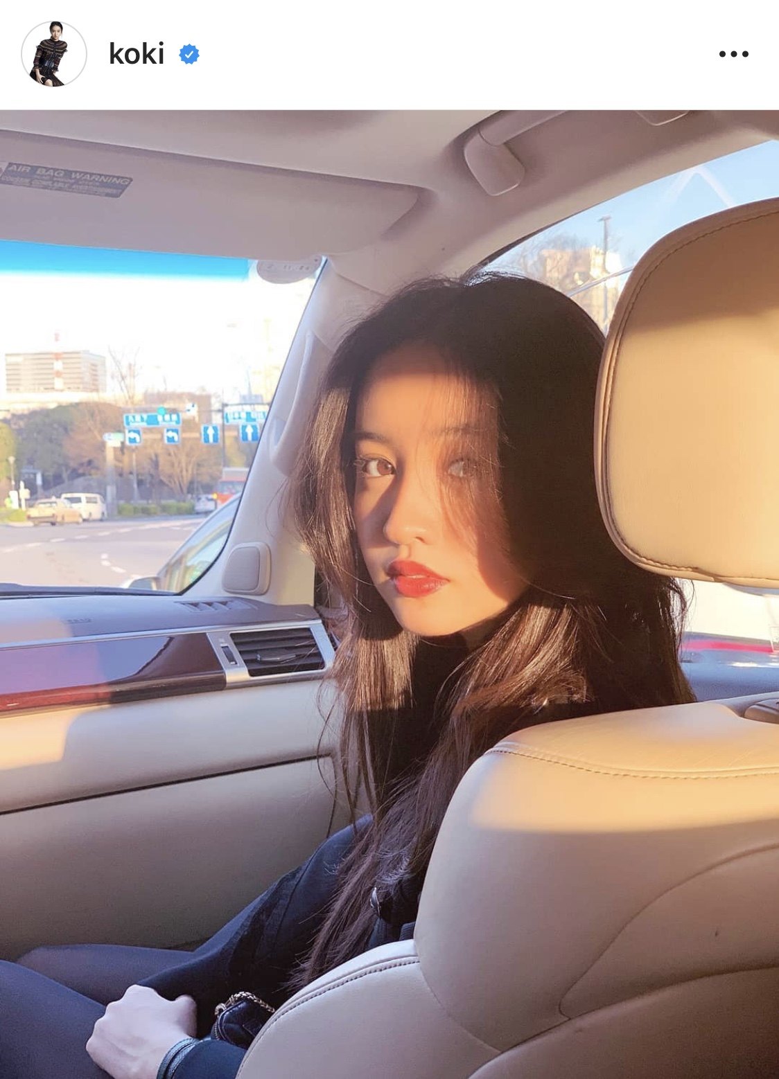 ＜Koki,＞美貌全開…！姉・Cocomi撮影の“ドライブSHOT”にファン大絶賛（ザテレビジョン）