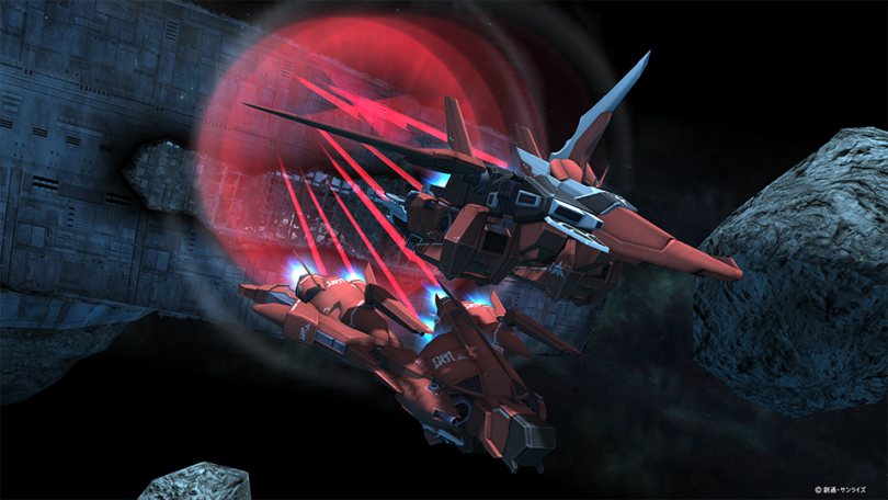 『機動戦士ガンダムオンライン』「DXガシャコン VOL.65」で「デルタガンダム」「リバウ」が登場！（ALIENWARE ZONE）