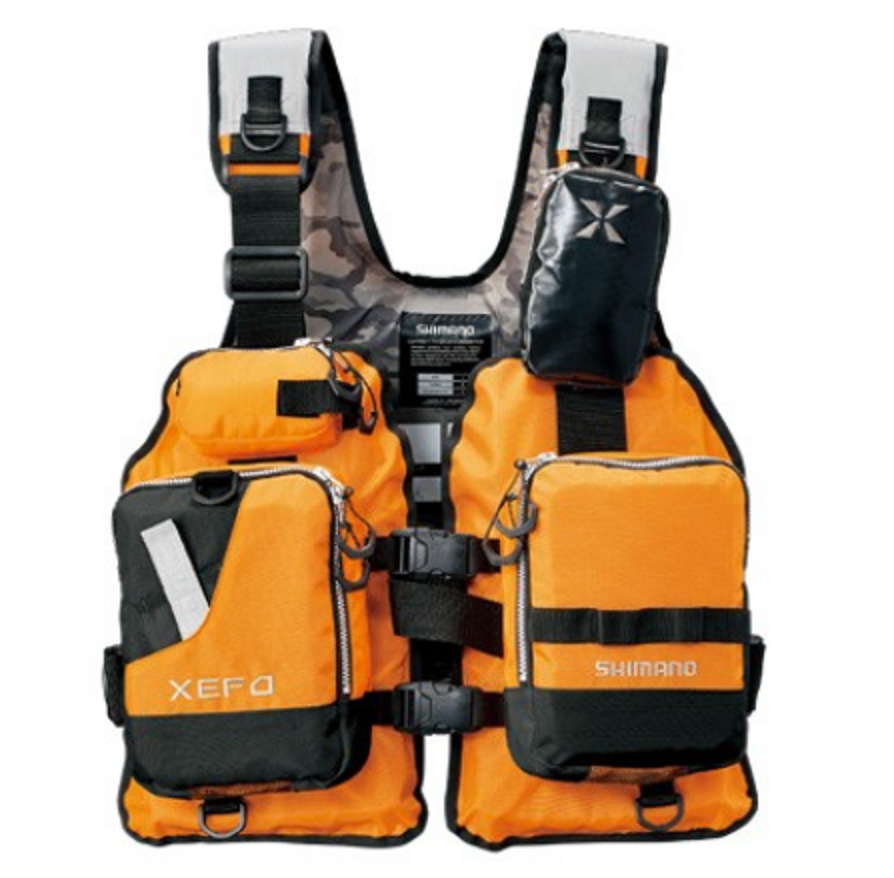 XEFOゲームベストVF-278Rは充実の基本性能が嬉しいロッドレスト付きゲームベスト！（FISHING JAPAN）