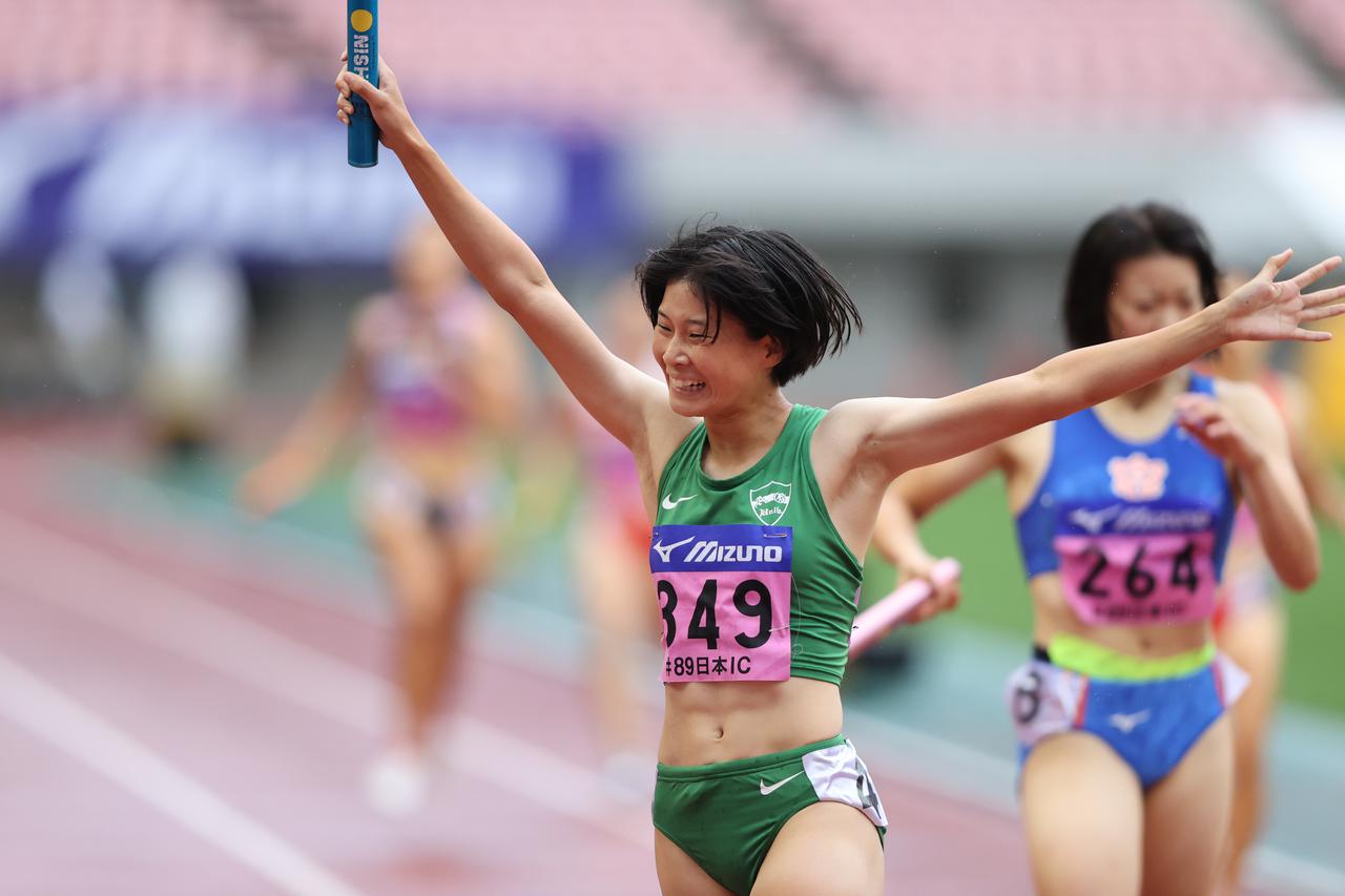 【陸上】青山学院大が女子4×400mリレー制覇。大会初のオール1年生V（BBM Sports）