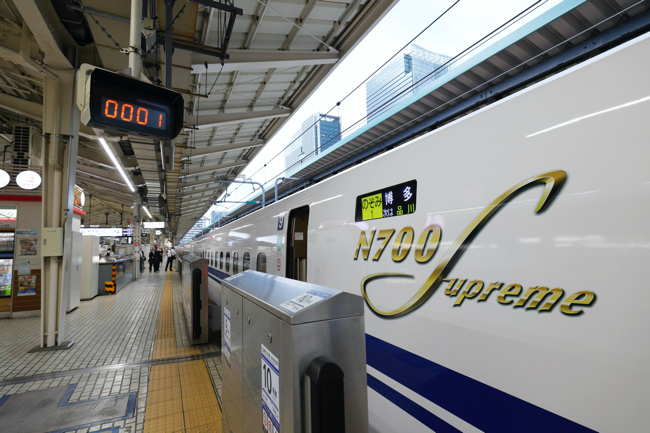 ついに東海道新幹線の新車両「N700S」がデビュー、感動の出発式に密着（＠DIME）