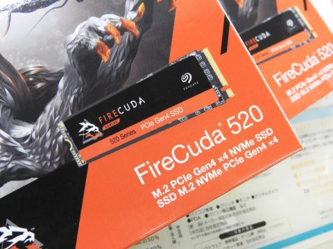 SeagateからPCIe 4.0対応SSD「FireCuda 520 SSD」誕生（アスキー）