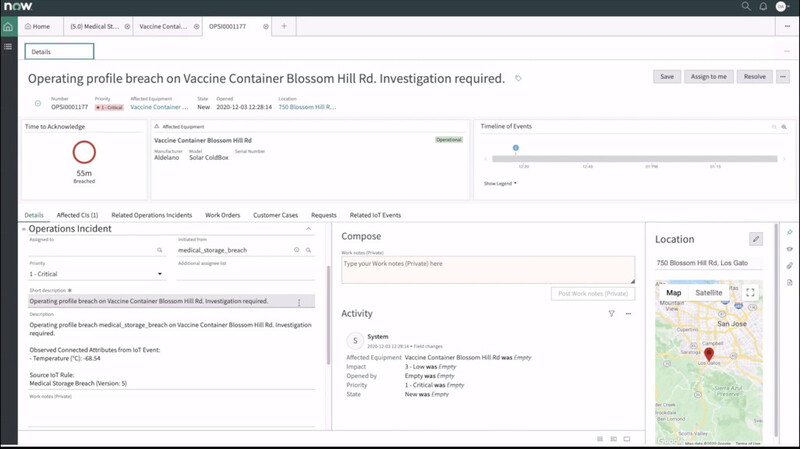 IoTデータをワークフローに取り込む「ServiceNow Connected Operations」発表（アスキー）