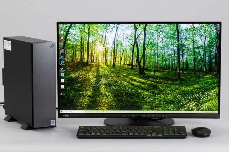 デザイン刷新でインテリアに馴染むスリムPC「ESPRIMO WD2/E2」、ハイスペック構成にも対応する拡張性も魅力（アスキー）