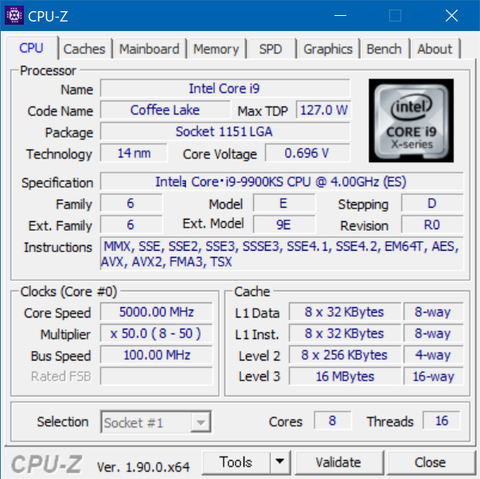 【速報】Core i9-9900KS、CINEBENCH R20でRyzen 7 3800X超え（アスキー）